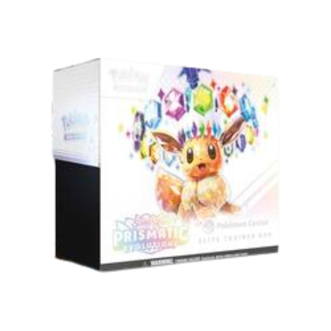 Pokémon TCG: Scarlet & Violet Prismatic Evolutions Elite Trainer Box ...
